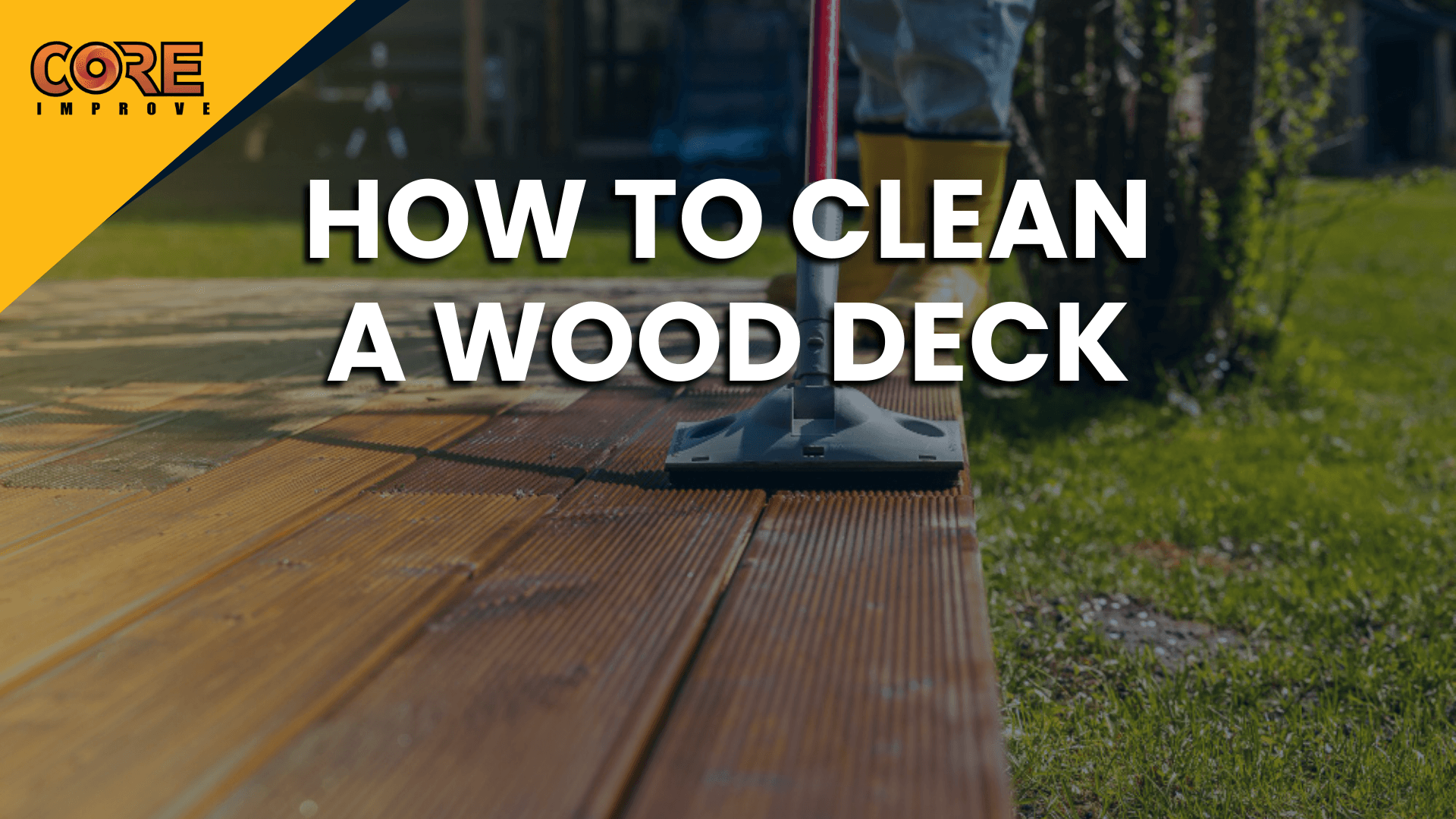 #1 How to Clean a Wood Deck | Expert Cleaning Tips